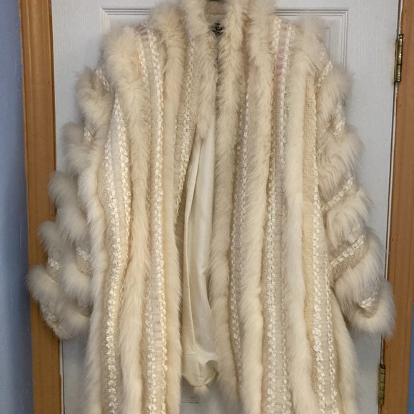 Schjelde | Jackets & Coats | 8s Vintage Fox Fur Coat | Poshmark